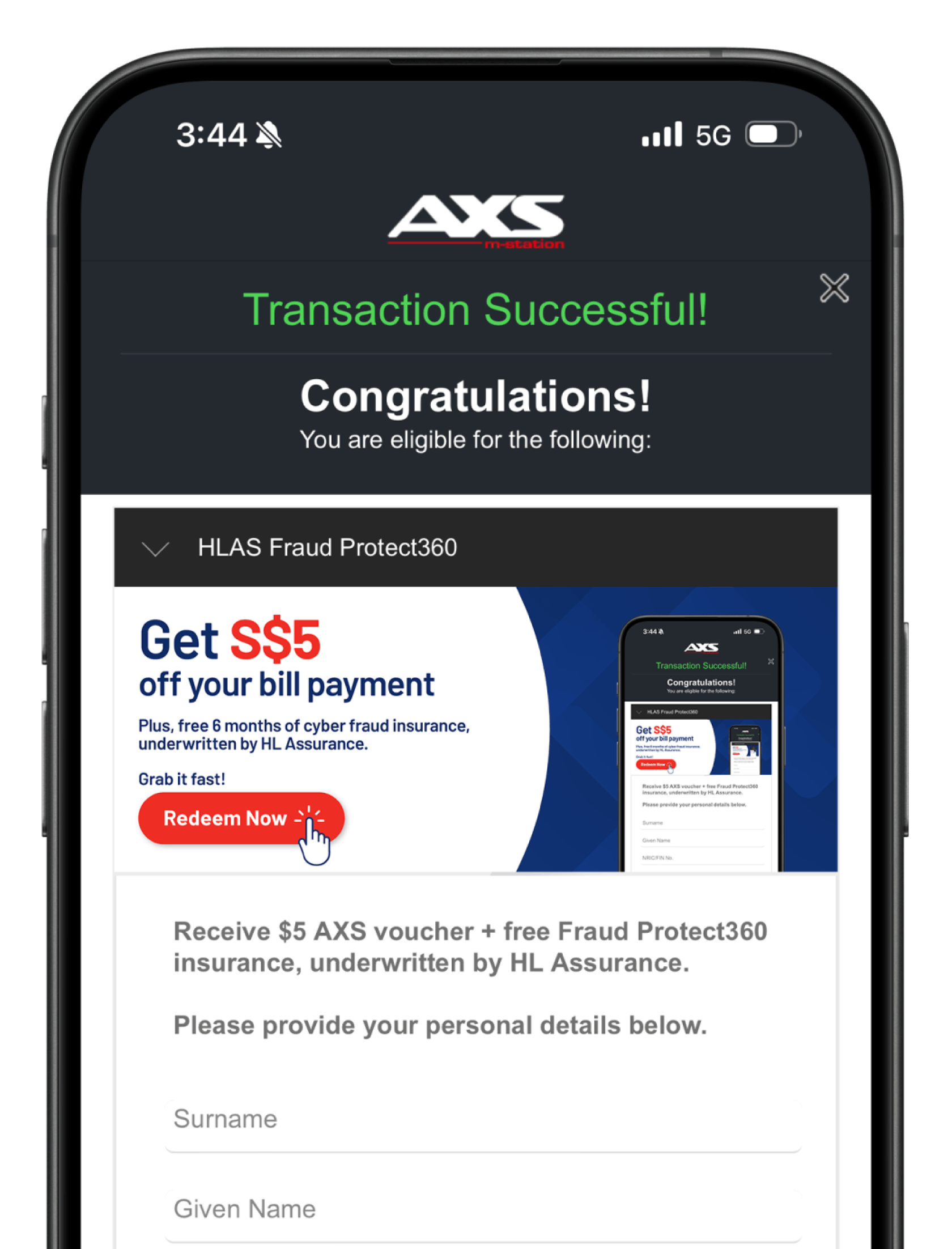 Microsite - Gain Access To Greater Protection With HL Assurance - AXS